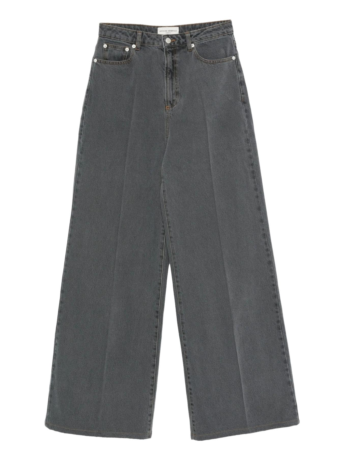 OFFICINE GÉNÉRALE Officine Generale Wide-Leg High-Waisted Jeans